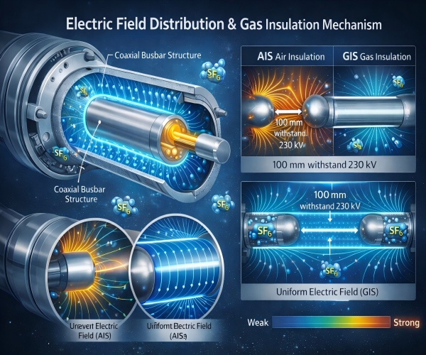 Understanding SF6 gas insulated switchgear (GIS)